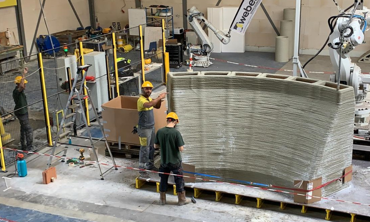 Concrete Design Masterclass lets students 3D print with concrete | 3D.Weber