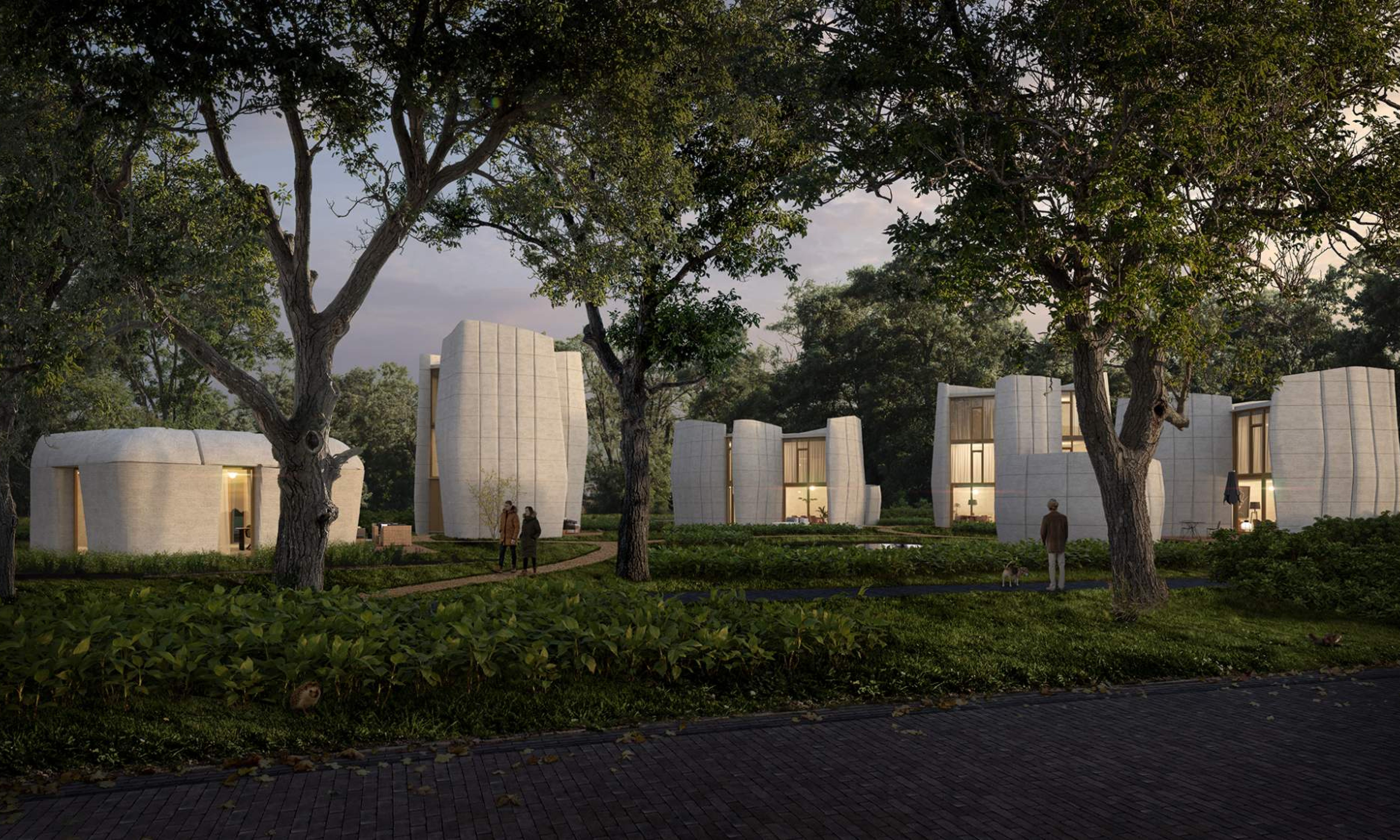 Project Milestone to be continued: 4 new 3D concrete printed houses are ...