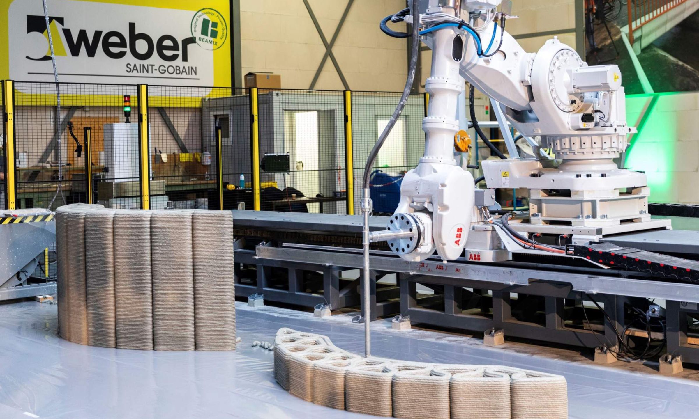 The new standard in 3D concrete printing: Saint-Gobain Weber certified ...