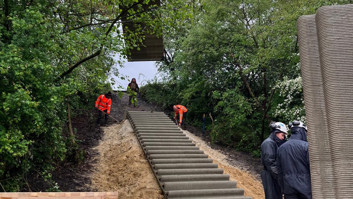 Slopestairs, Municipality of Stein | 3D Concrete printing projects - 3D ...