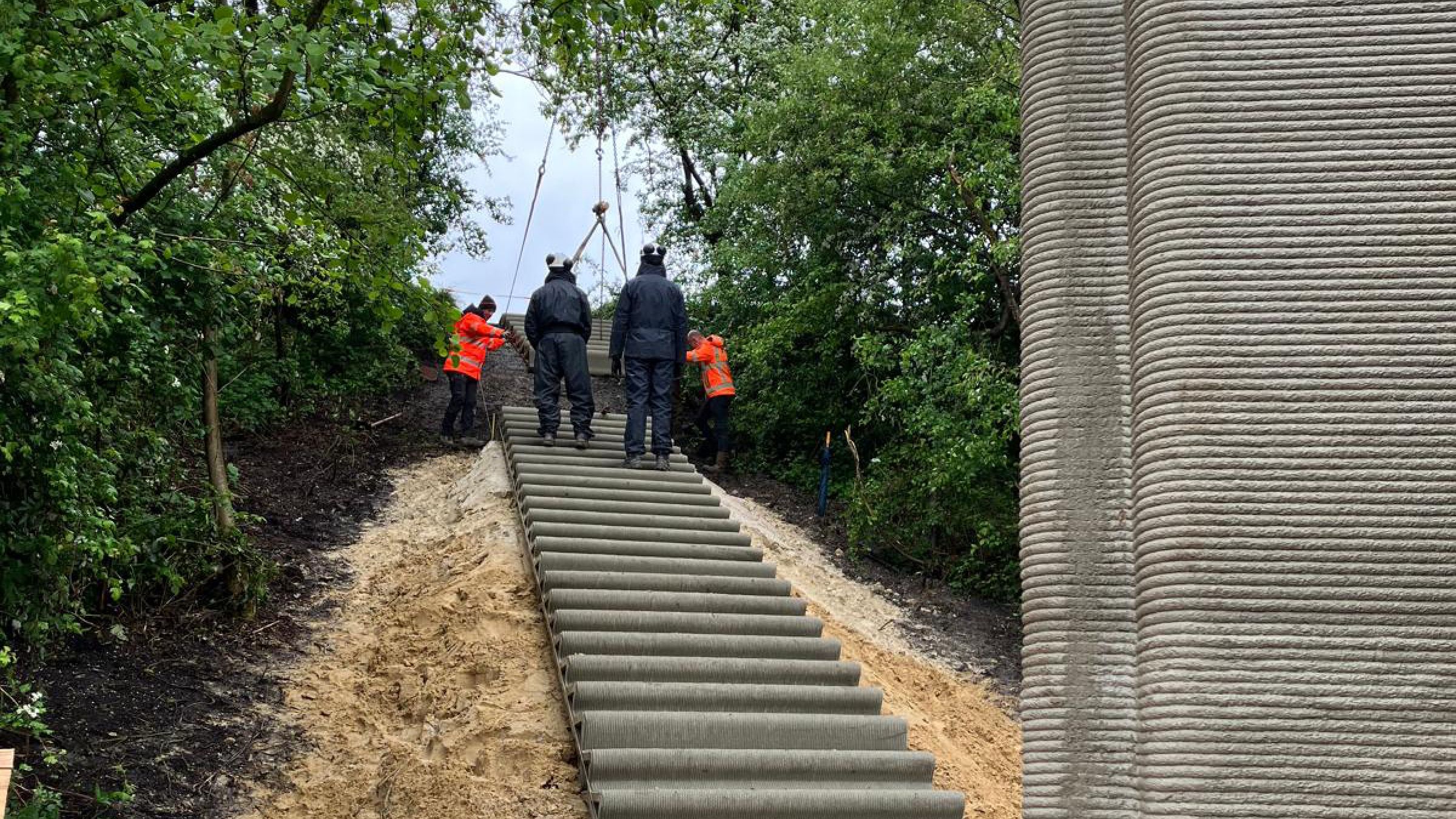 Slopestairs, Municipality of Stein | 3D Concrete printing projects - 3D ...
