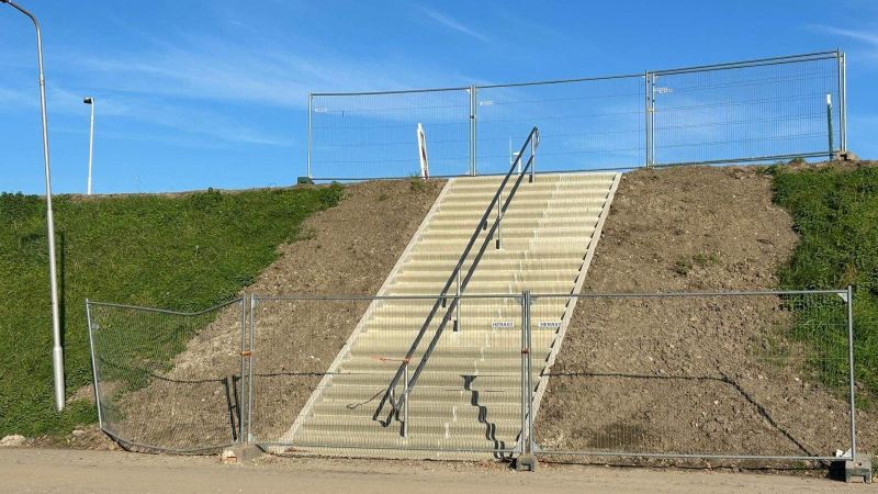 Slopestairs Yerseke | 3D Concrete printing projects | 3D.Weber