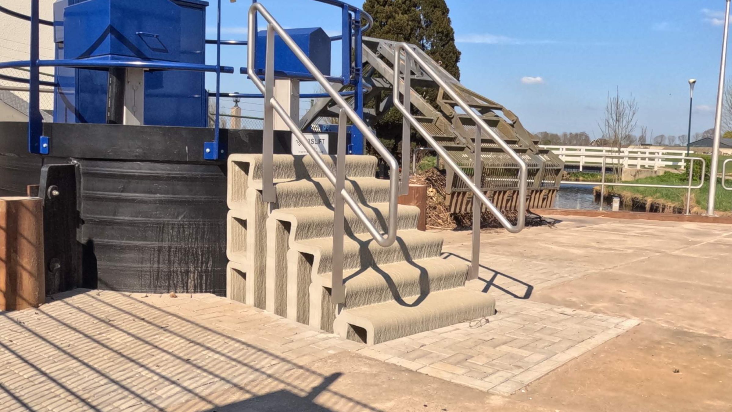 Staircase, Linschoten | 3D Concrete printing projects | 3D.Weber